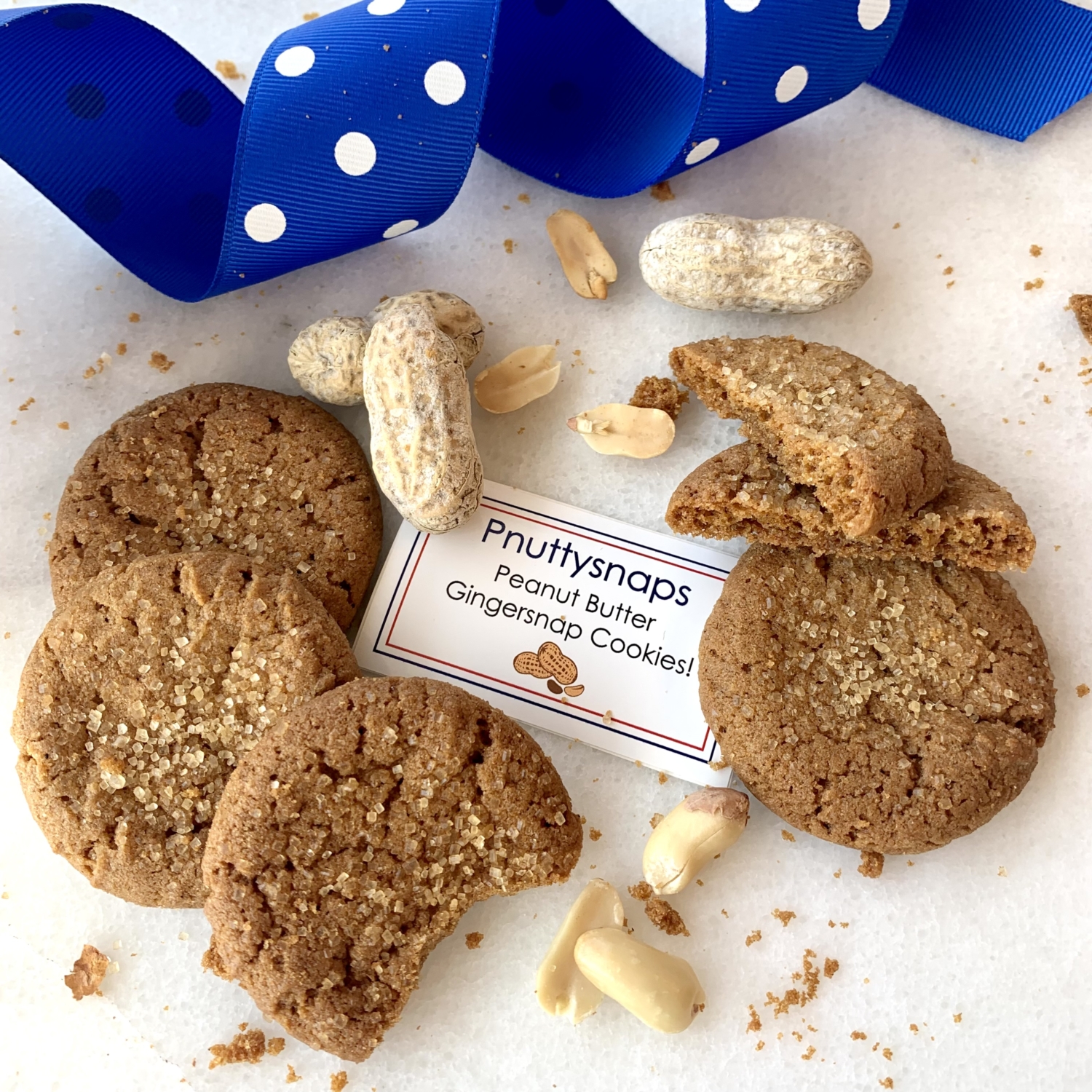 Gingersnap Cookies Bakery Boxes - 20 Cookies | Susansnaps