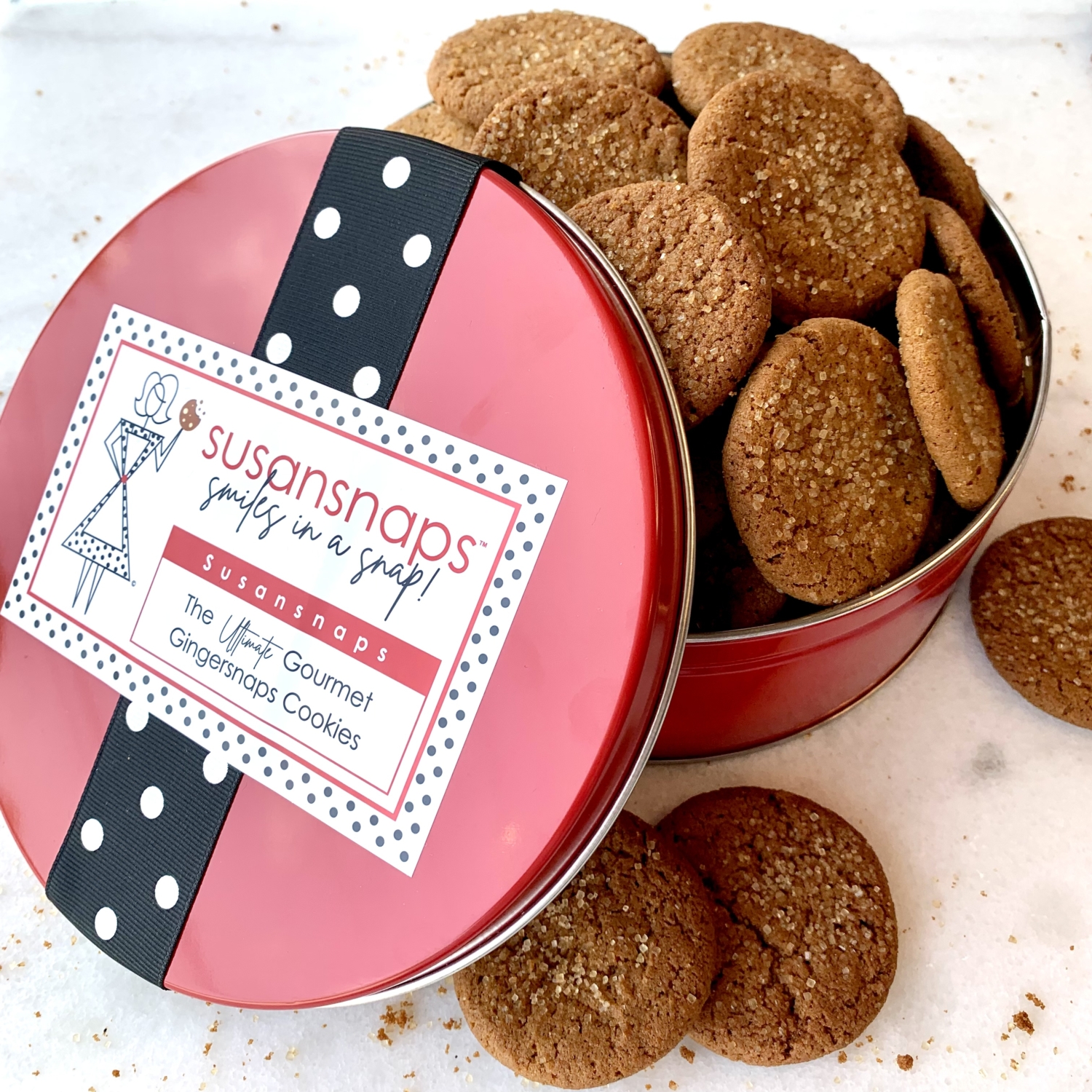 Choose Your Own Gingersnap Cookie Gift Set - Susansnaps