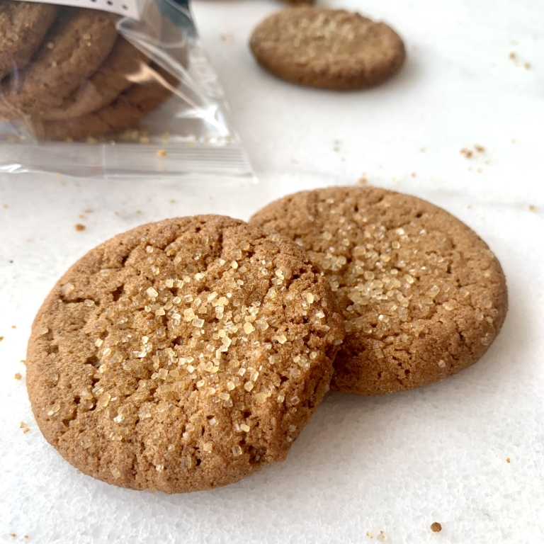 Cookie Gift Snack Packs - 10 Gingersnap Cookies | Susansnaps