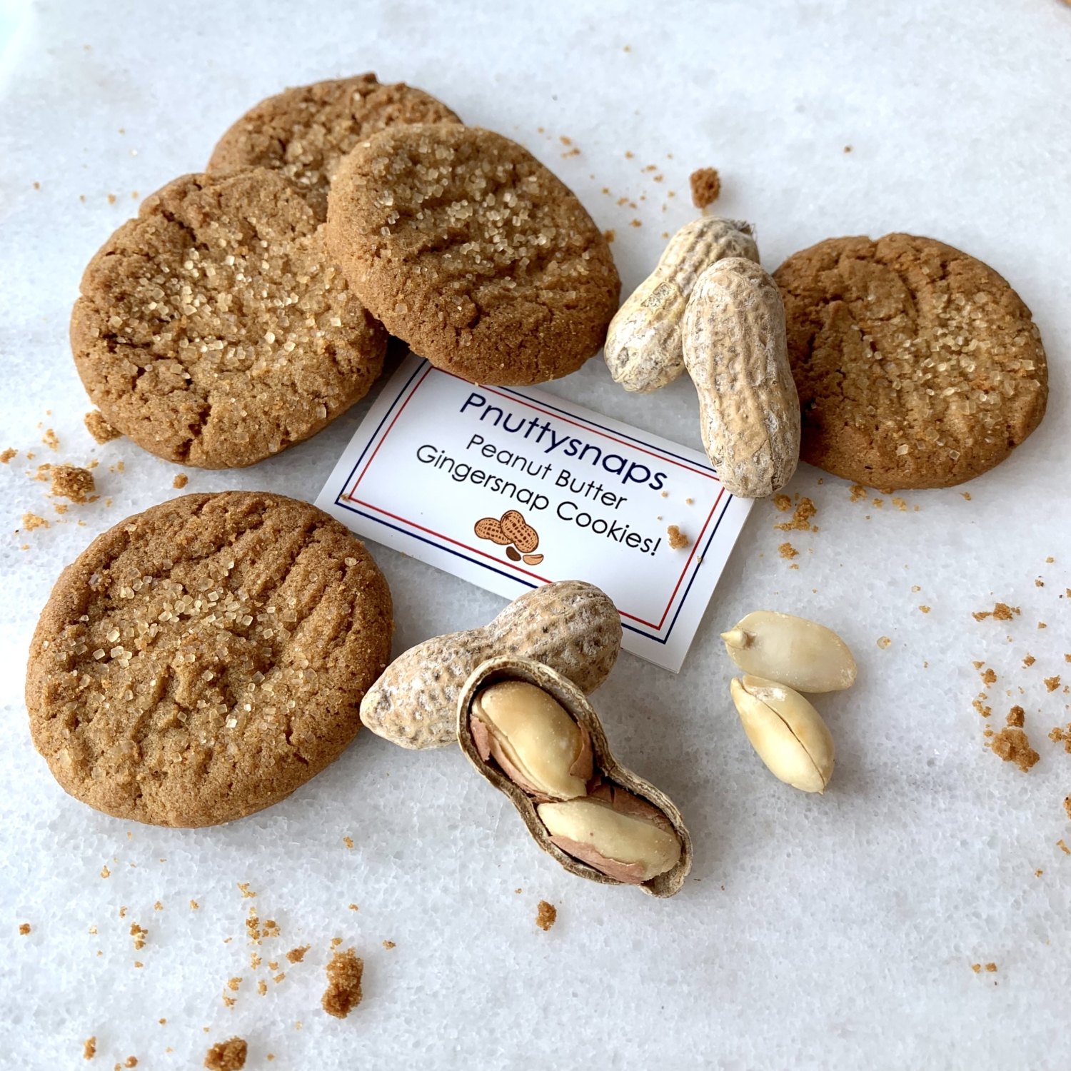 Cookie Variety Box Gift - 50 Gingersnap Cookies | Susansnaps