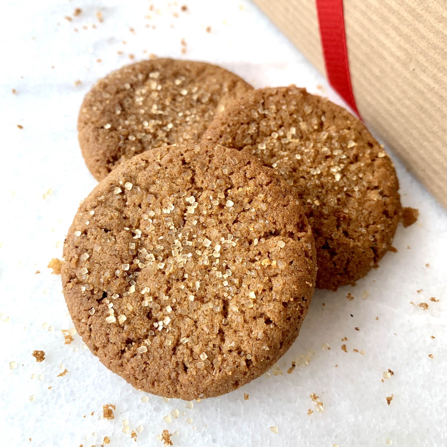 The Grand Box - 60 Gourmet Gingersnap Cookies | Susansnaps