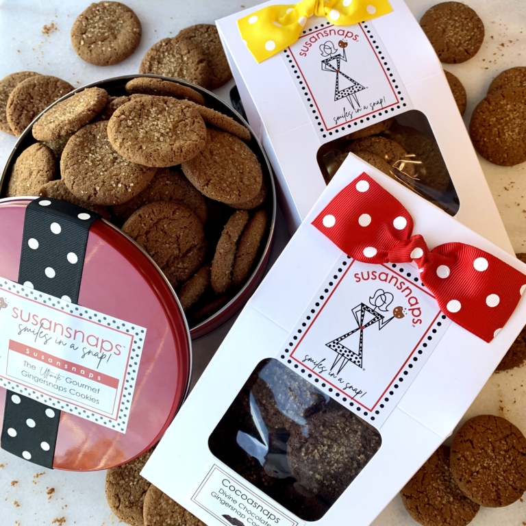 Choose Your Own Gingersnap Cookie Gift Set - Susansnaps