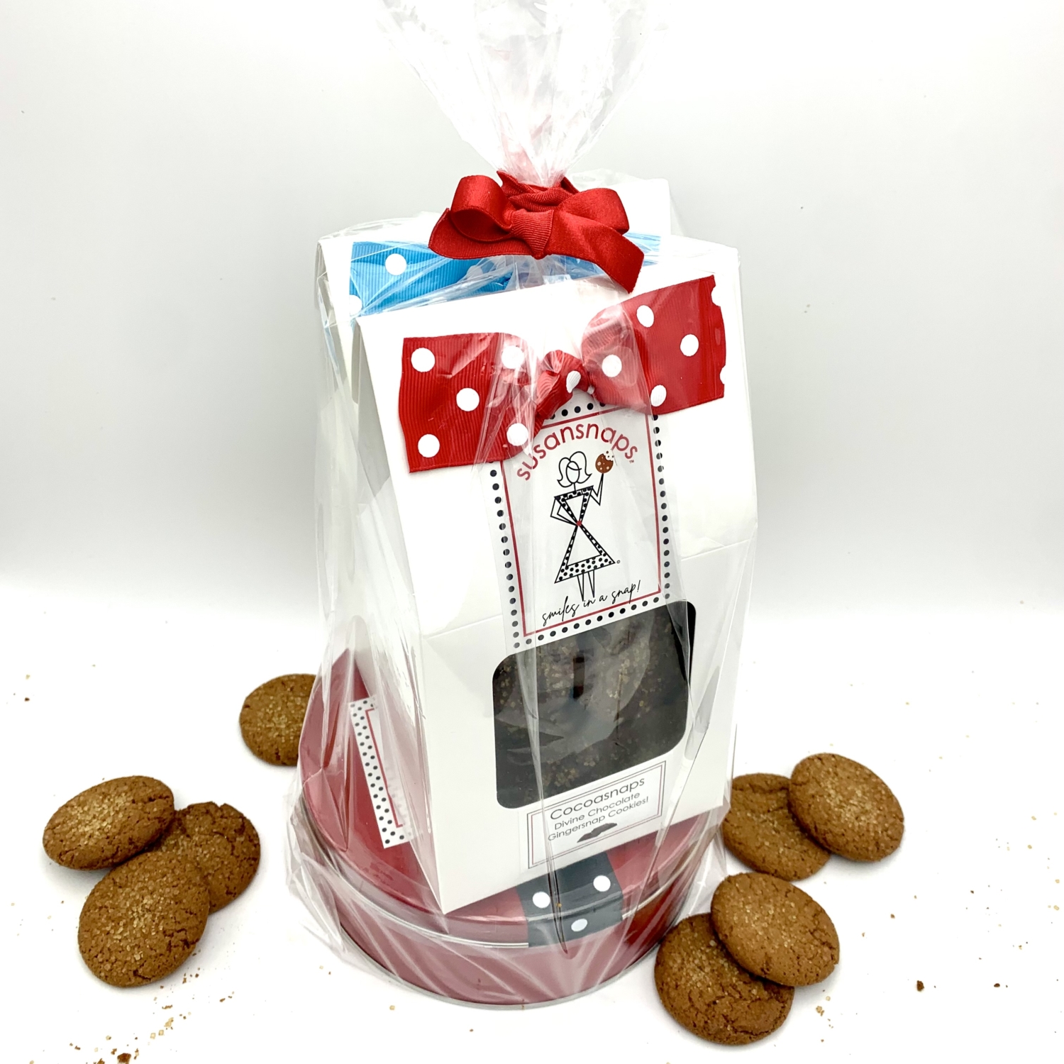 Choose Your Own Gingersnap Cookie Gift Set - Susansnaps