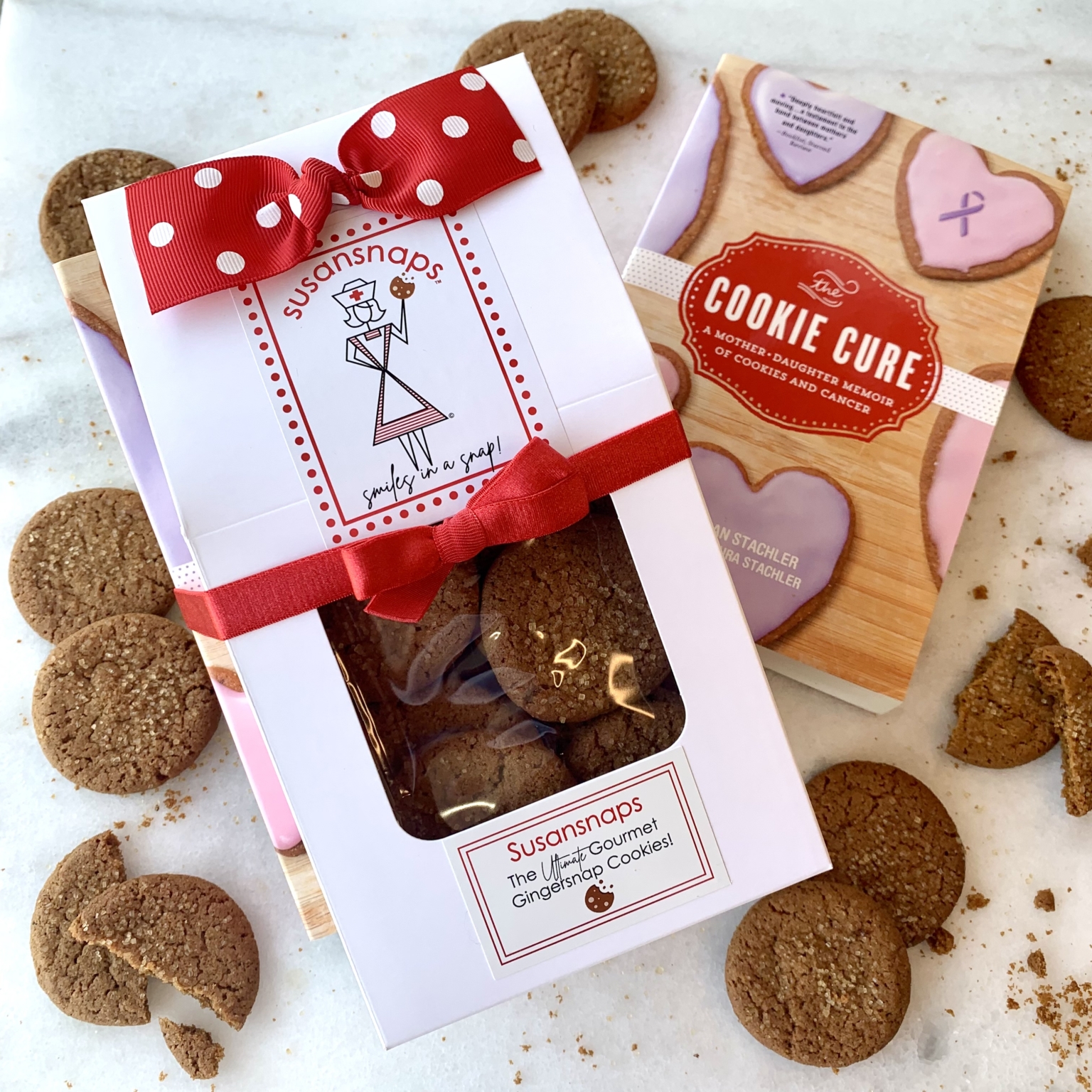 Nurse approved! The Cookie Cure Book & Cookie Combo - Susansnaps