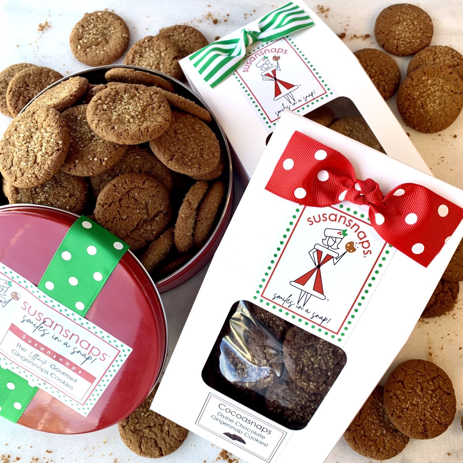 Christmas Create Your Own Cookie Gift Set - choose flavors - Susansnaps