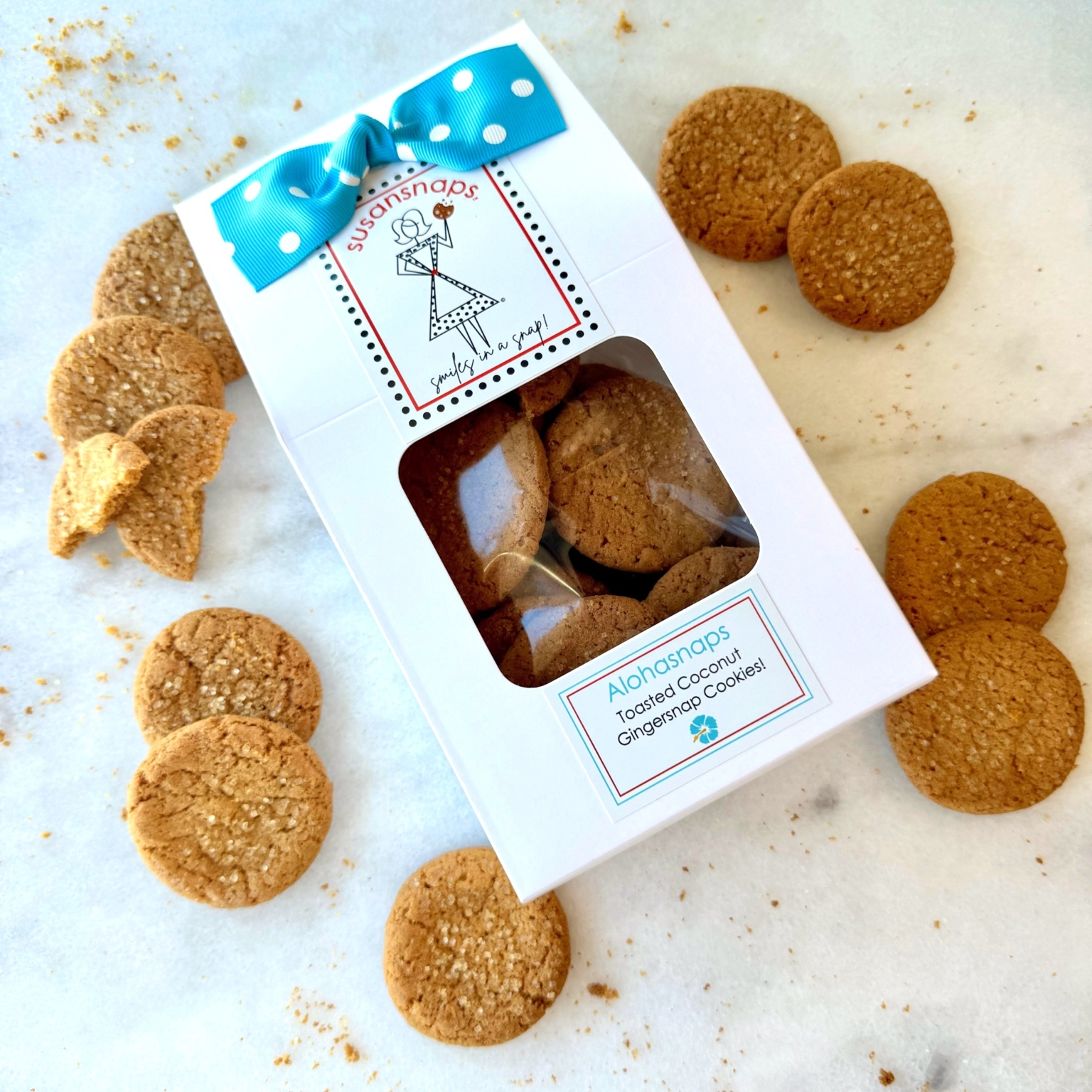 Summer Assorted Gingersnap Cookie Collection - Susansnaps